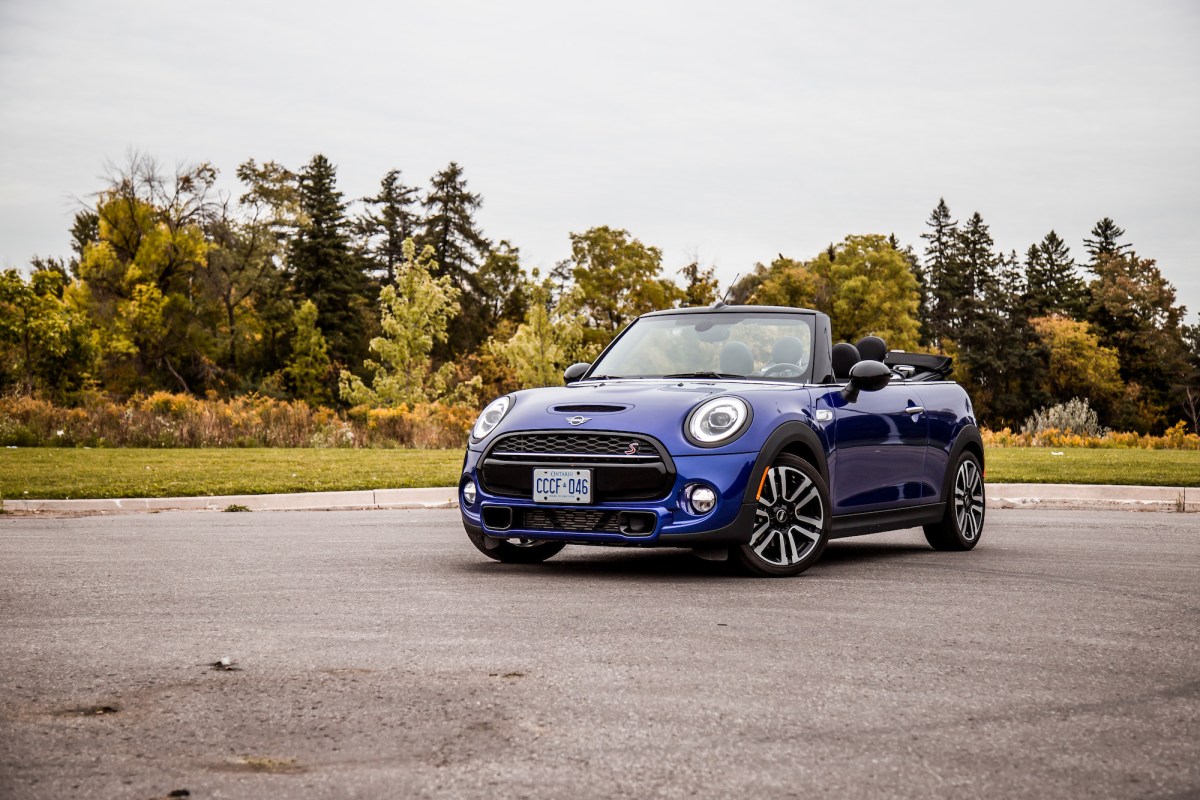 Review: 2019 MINI Cooper S Convertible Starlight Blue Edition ...
